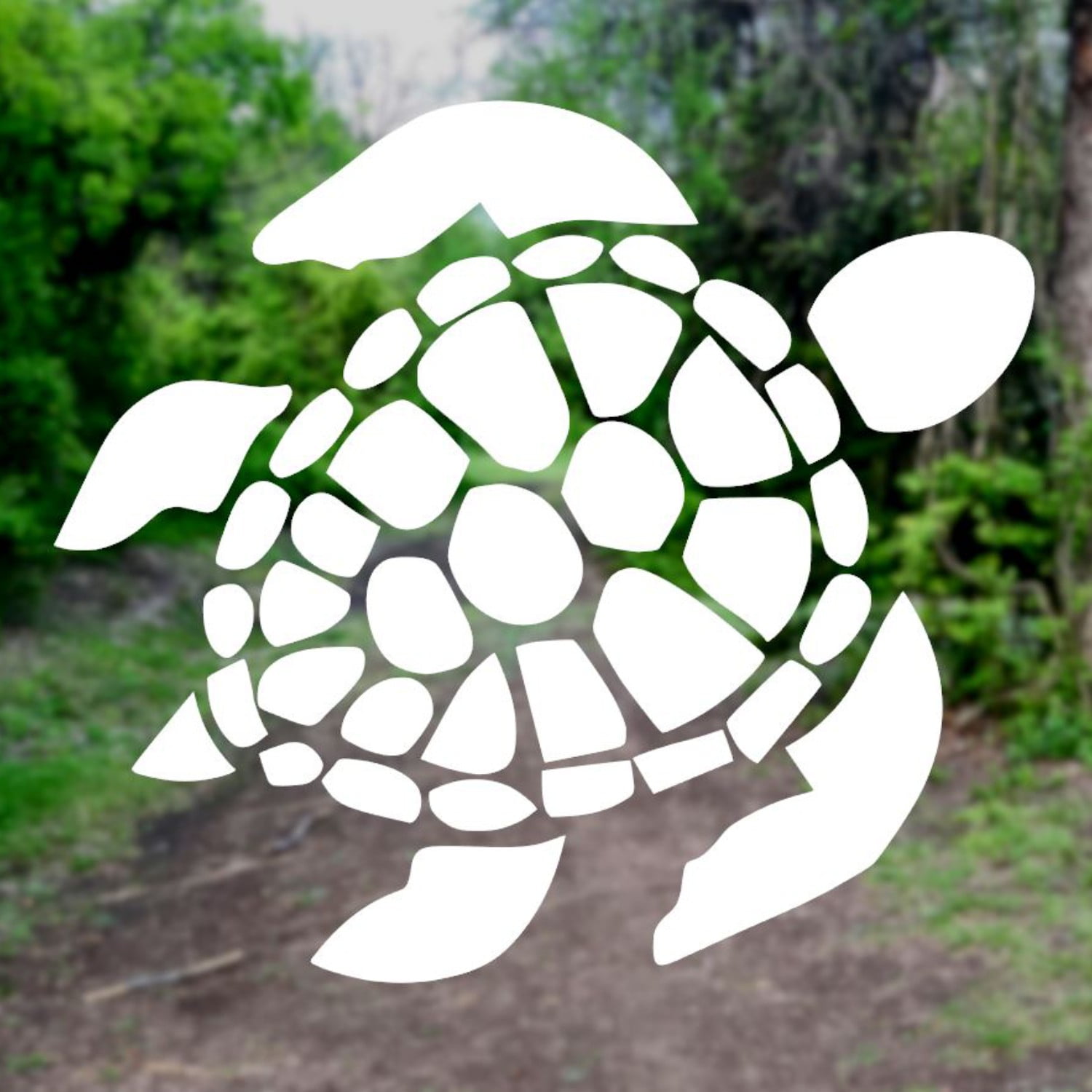 Sea Turtle Vinyl Transfer Decal Sticker for Laptop/Car/Truck/Window ...