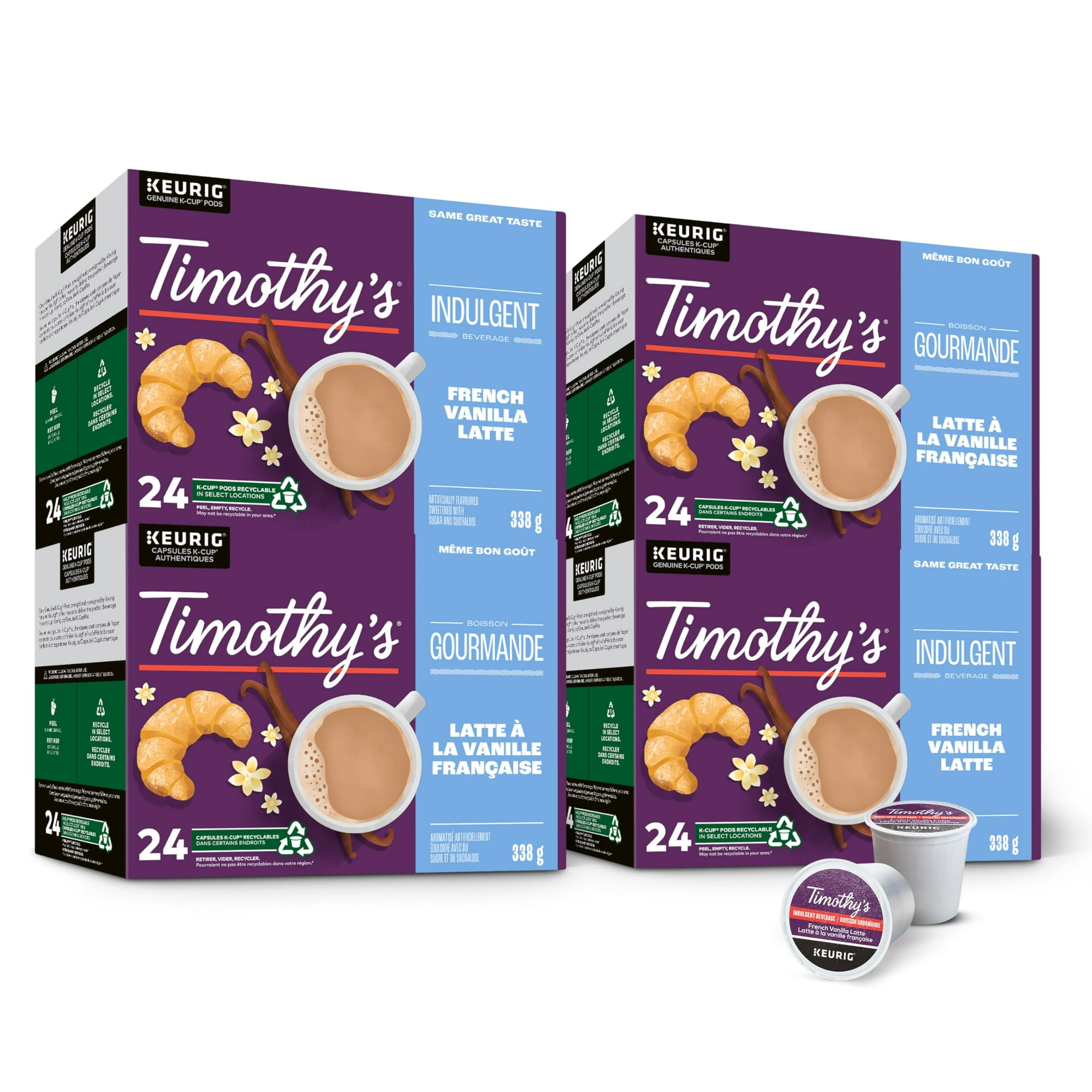 Click here for Timothys Timothy Indulgence French Vanilla Latte K... prices