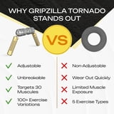 Gripzilla Tornado - 3D Arms and Forearm Builder with Wrist Support for ...