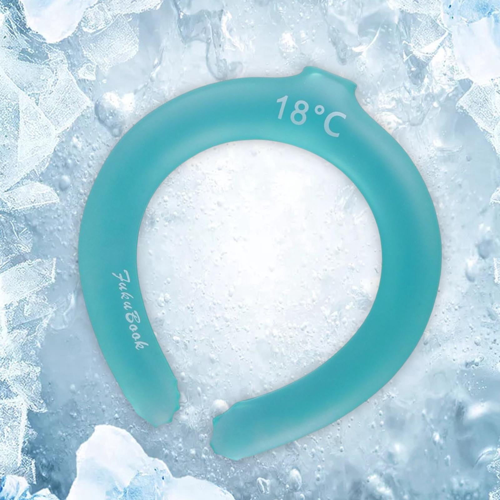Tubo de enfriamiento del cuello Baoblaze Reutilizable Chill Freeze Azul ...