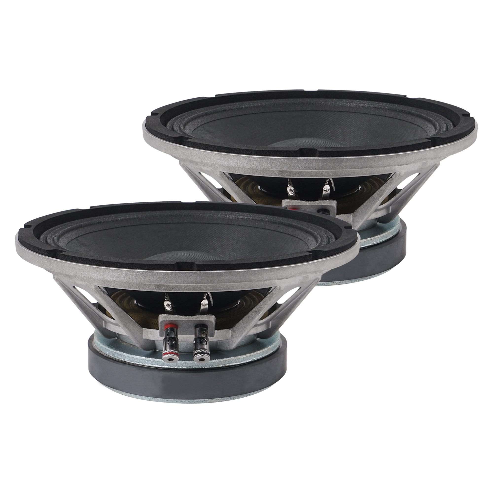 Sound Town 2-Pack 10" 250W Cast Aluminum Frame Woofer w/ 3" Voice Coil ...