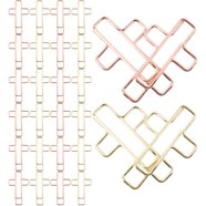Staples Jumbo Gold Paper Clips Smooth 100/Pack (32012) 480112 - Walmart.com