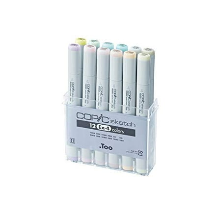 Copic Sketch Marker 12 Color Ex-4 Set | Walmart Canada