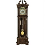 Bowery Hill Grandfather Clock with Adjustable Volume Digital Chime in ...
