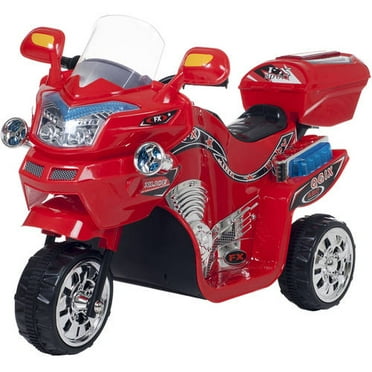 Ride on Toy, 3 Wheel Motorcycle Trike for Kids by Hey! Play! ? Battery ...