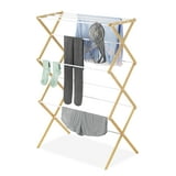 Whitmor Folding Wood Drying Rack - Natural Adult Use - Walmart.com