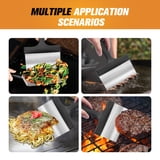 AWEASROY Heavy Duty Grill Scraper, Stainless Steel Griddle Scraper with ...