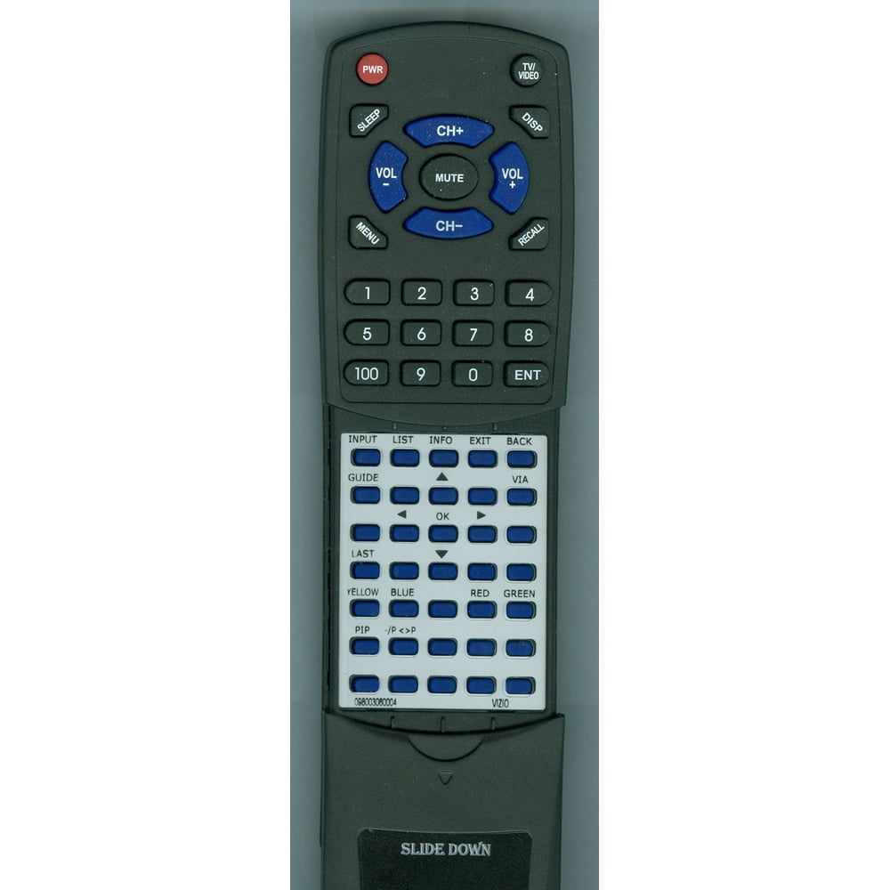 Replacement Remote for VIZIO 0980-0306-0004, 098003060004 ...