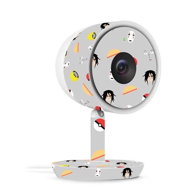 MightySkins NECAIQ-Anime Fan Skin for Nest Cam IQ Indoor Security ...