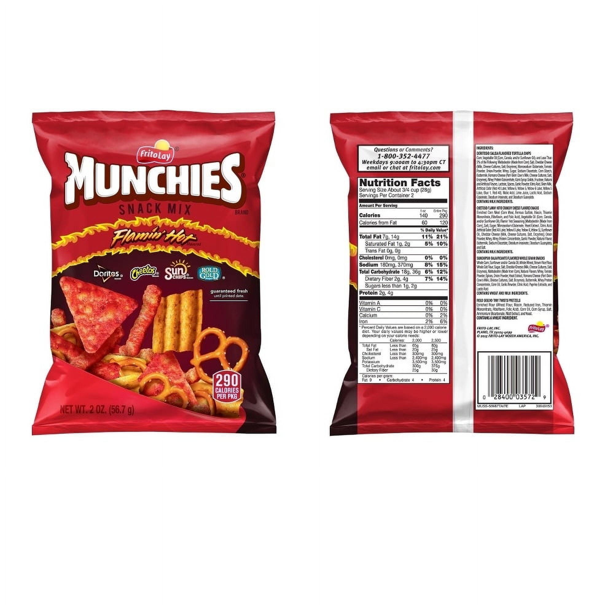 Munchies Chips Flamin Hot