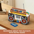 Retro Radio Classic Series Building Blocks Set, Collectible Vintage ...