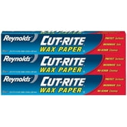 Reynolds Cut-Rite Kitchen Wax Paper Roll, 75 Sq.Ft - Walmart.com