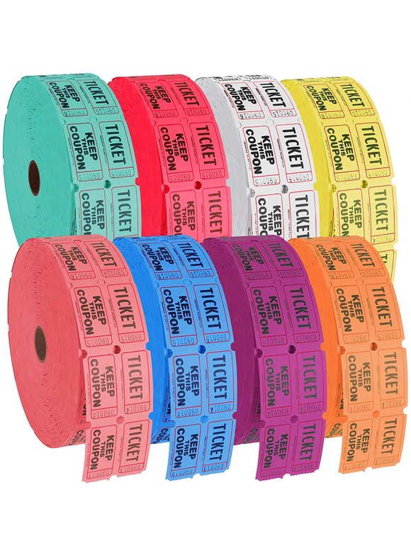 Stickers and Raffle Tickets in Retail Essentials - Walmart.com