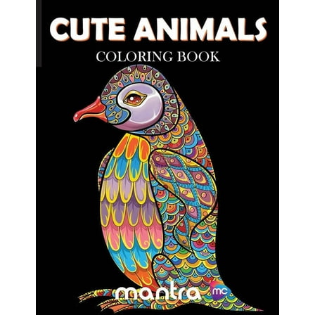 Animals Adult Coloring Book, (Paperback) - Walmart.com