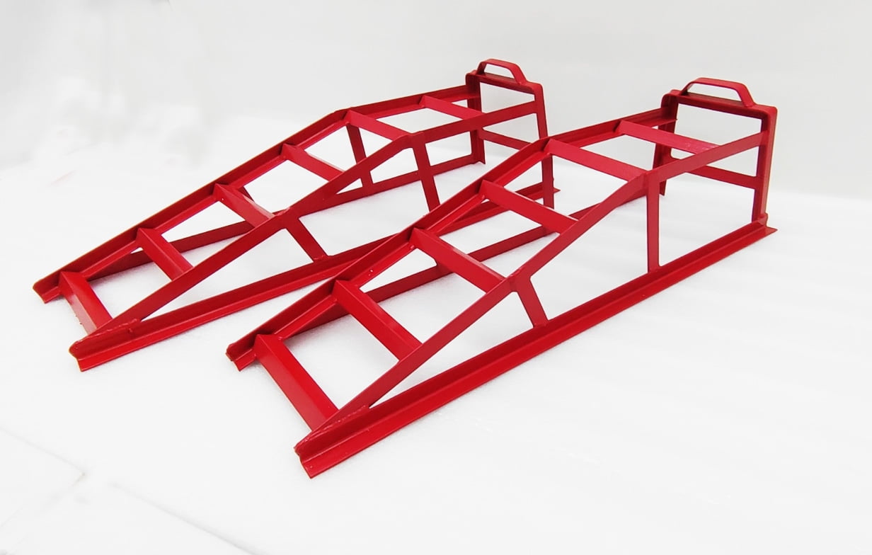 TECHTONGDA Car Maintenance Ramp 3Ton Car Service Maintenance Lifting ...