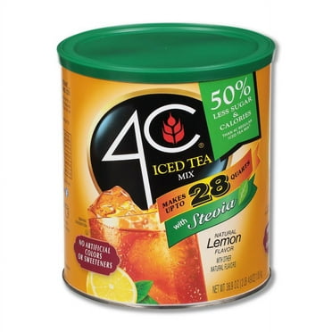 2 Pack | 4C 35-Qt. Lemon Iced Tea Mix (82.6 oz.) - Walmart.com