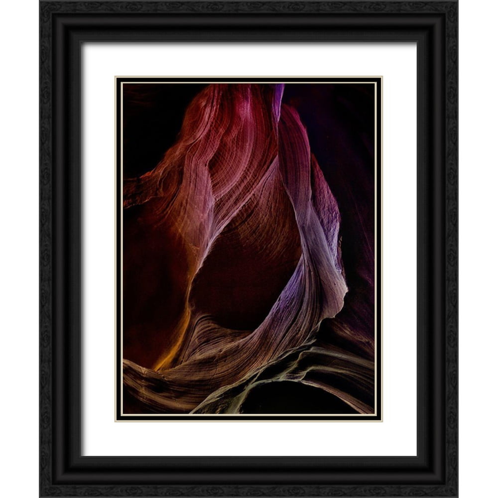 Depaepe, Yvette 19x24 Black Ornate Wood Framed with Double Matting ...