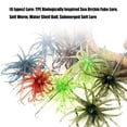 6Pcs Fishing Sea Urchin Lures Floating Fishing Baits Elastic Soft ...