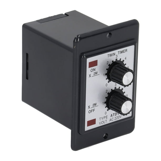 Twin Timer Relay,12m Twin Timer Relay Time Delay Relay Timer Relay Crafted with Care - Walmart.ca