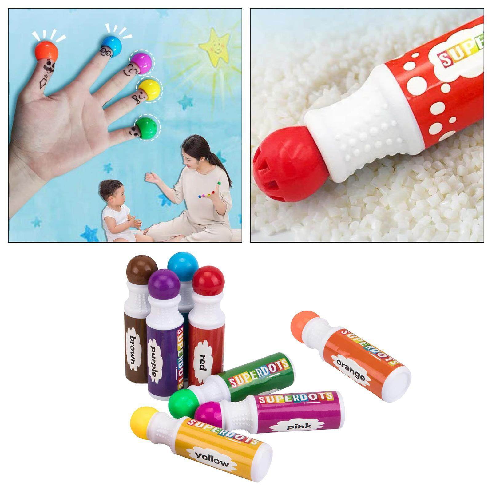 Click here for Serony 8 Colors Dot Markers Paint Dauber Bingo Dab... prices