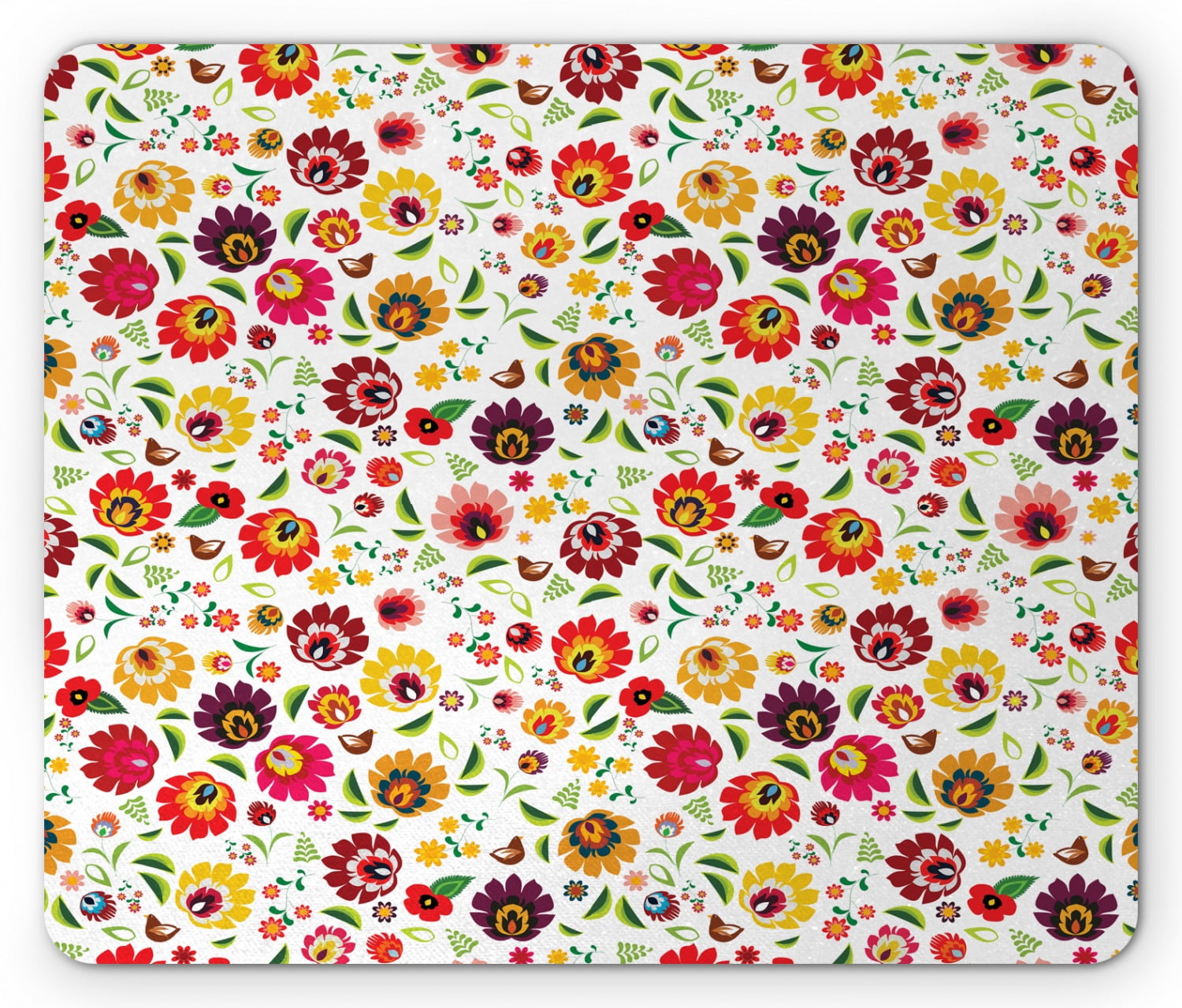Polish Folk Art Mouse Pad, Colorful Traditional Slavic Essential ...