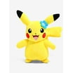 Jazwares Pokemon Merch Plush Pikachu with Blue Flower - 8 - Walmart.com