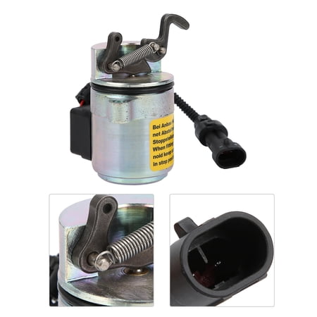 Shutdown Solenoid Valve, Small Size Durable Reliable Portable Engine ...