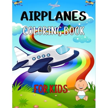 Transportation Books for Kids: 3-in-1 Story and Coloring Book with Cars ...