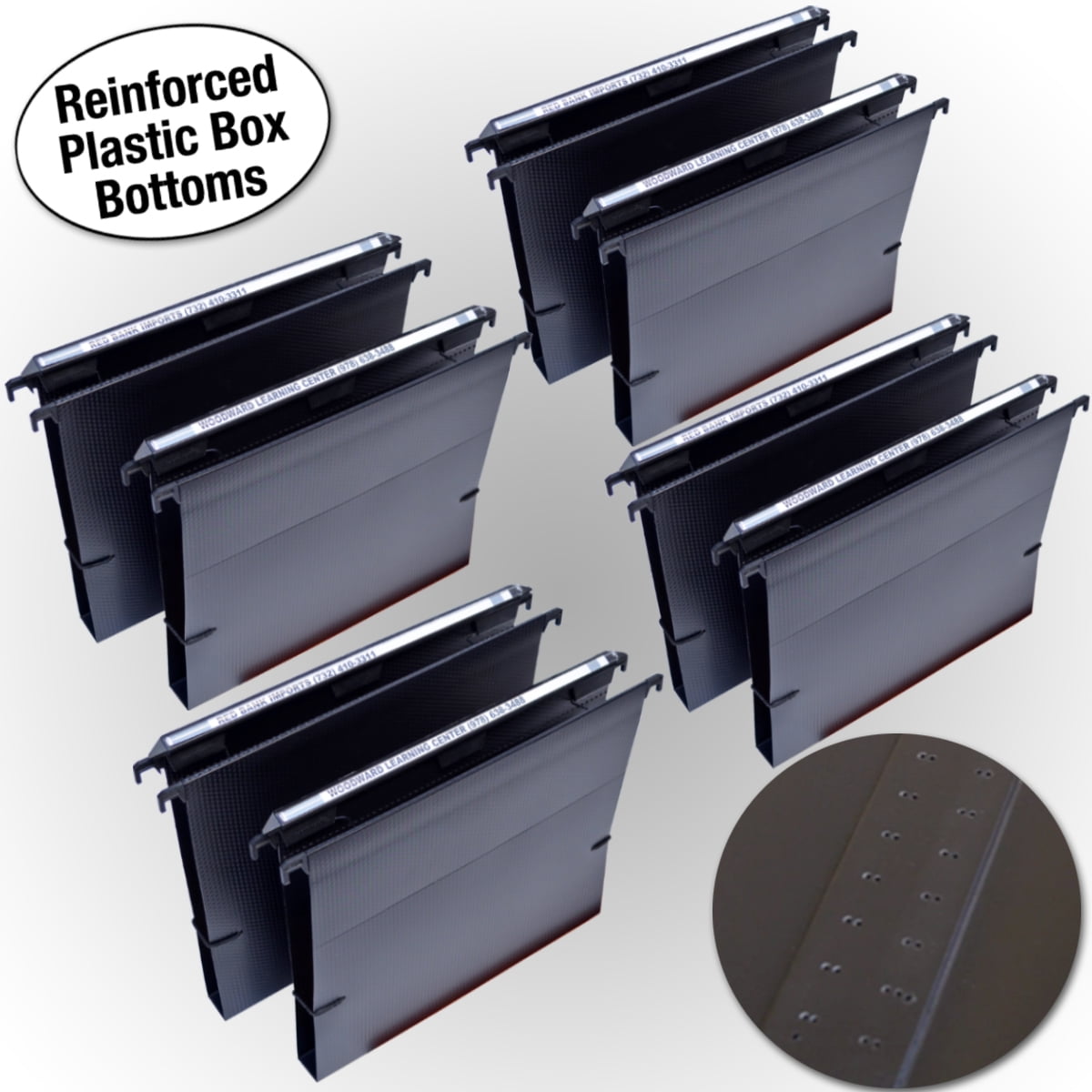 Ultimate Office MagniFile™ Extra-Capacity Hanging File Folders, 1" Box ...