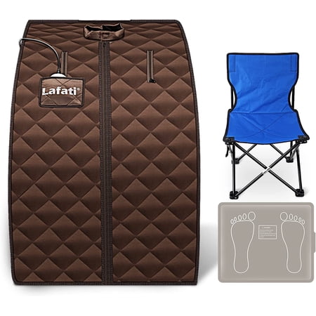 LZMY Portable Infrared Sauna, One Person Home Spa with 60 Minutes Timer ...