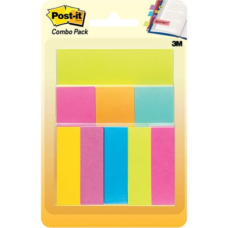 Post-it Notes and Tabs Combo Pack, Assorted Sizes and Colors, - Walmart.com
