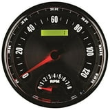 Auto Meter 1295 American Muscle 5 0 - 8000 RPM / 120 mph Tachometer ...