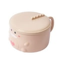 Niceauty 1Pc Metal Mixing Bowl Stainless Steel Pink Food Container for ...