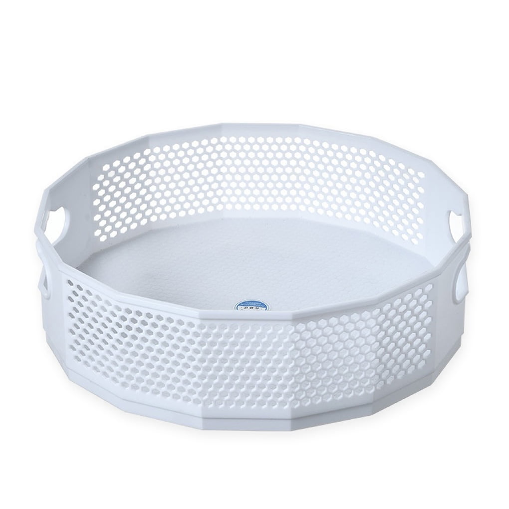 Spice Turntable Condiments Tray Rack Refrigerator Countertop Organizer ...