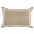Brown Geometric Pillow Covers 20x30 Inch Queen Size, White Greek Key ...
