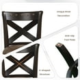 Gymax 31'' Swivel Bar Stool Set of 2 Bar Height PU Leather Seat Rubber ... Gymax 31'' Swivel Bar Stool Set of 2 Bar Height PU Leather Seat Rubber ...