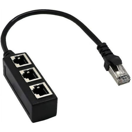 Network 1 To 3 Port Ethernet Adapter Cable, Network Cable Splitter ...