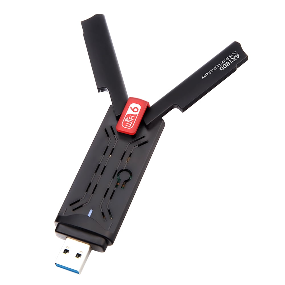 JShteea Adaptador USB Inalámbrico AX1800 Kit Red Dongle para Ordenador ...