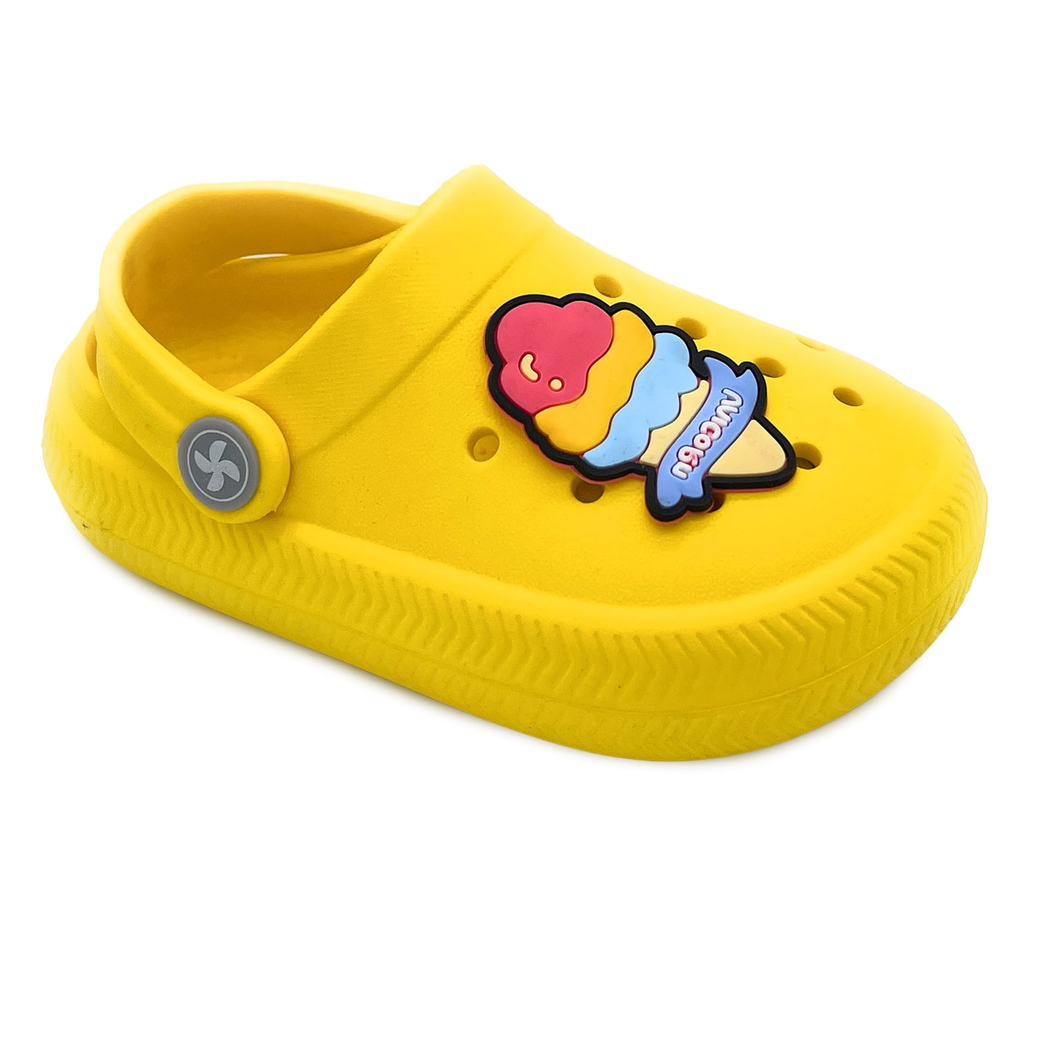 SNJ New Cute Garden Clogs for Toddler Girl Boy Kids Lightweight Slip On ...