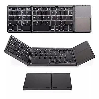 Foldable Keyboard, Ergonomic Keyboard, Keyboard With Touchpad, Wireless ...