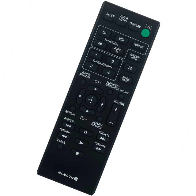 RM-AMU212 Replace Remote Control for Sony Home Audio System CMT-X3CD ...