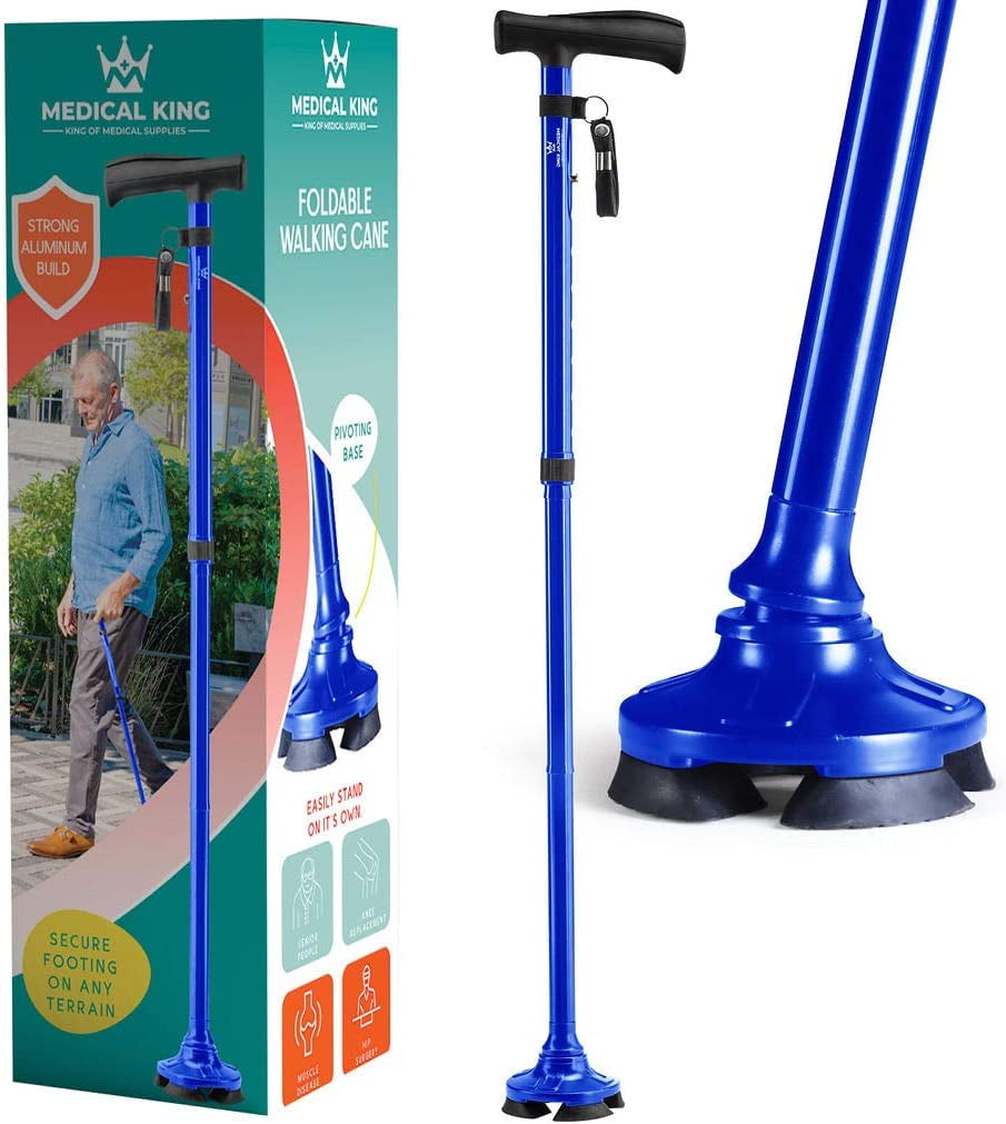 Walking Cane for Men and Women - Self-Standing Cane, Lightweight Cane ...