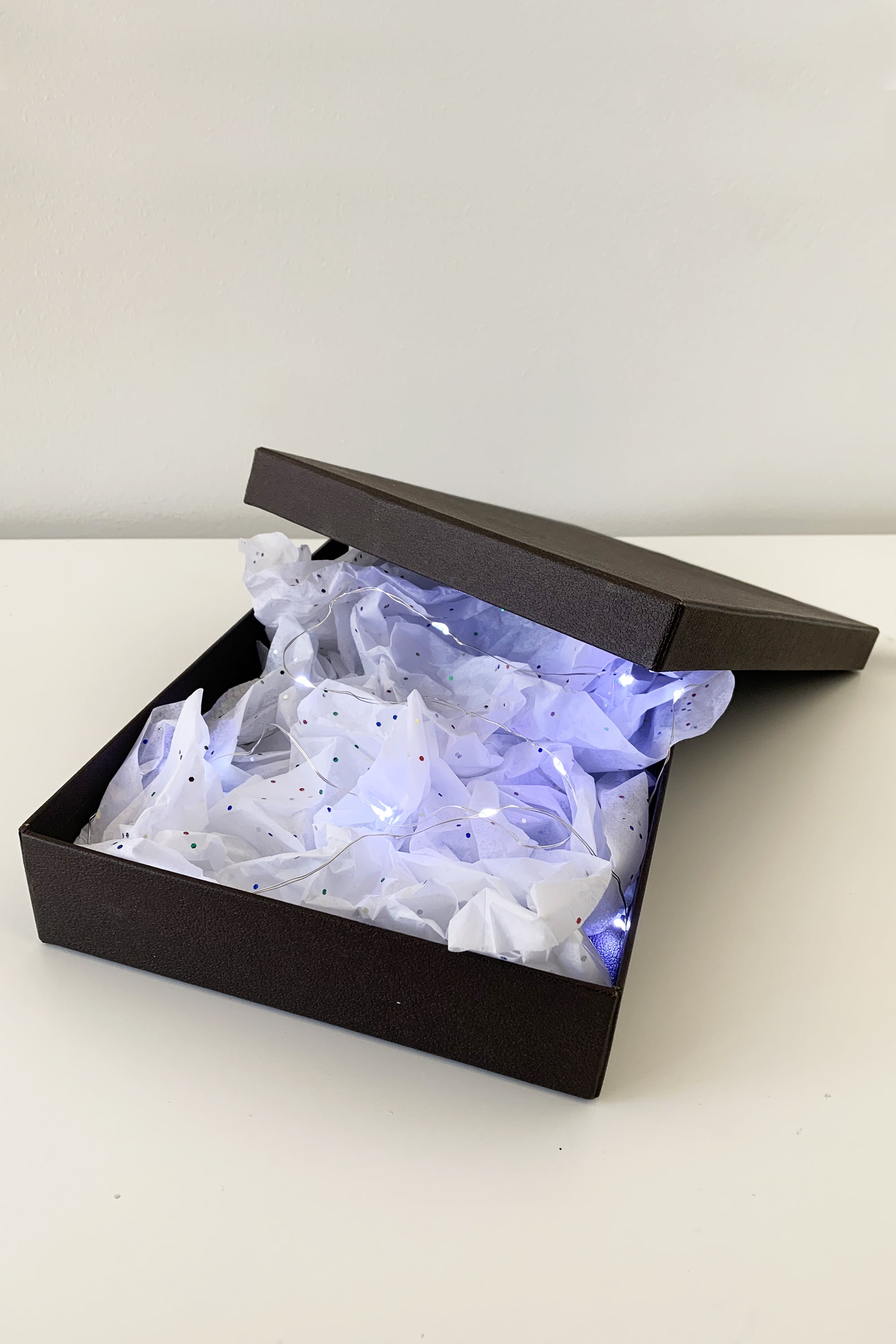 Perfect Holiday Brand Gift Box Fairy Lights Pressure Activated - 10 LED ...