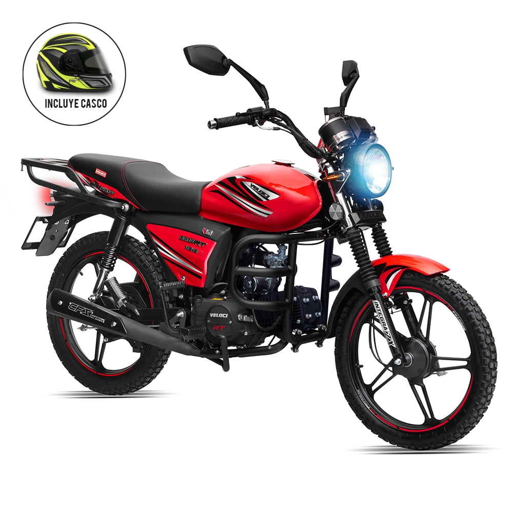 Motocicleta Veloci Deus RT 125cc 2024 Rojo Veloci Deus RT 125cc 2024 | Walmart en línea