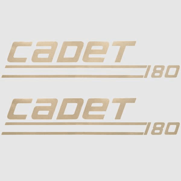 Palm Beach Pontoon Boat Logo Decal 30000339 | Cadet 180 Gold (Pair ...