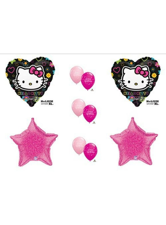 Hello Kitty Balloons in Hello Kitty Party Supplies - Walmart.com