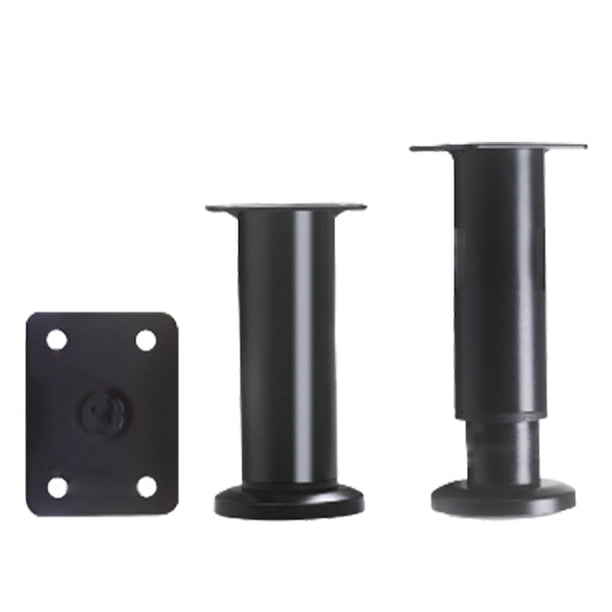 Patas para muebles acero inoxidable ajustable en 80-420 mm gabinete ...