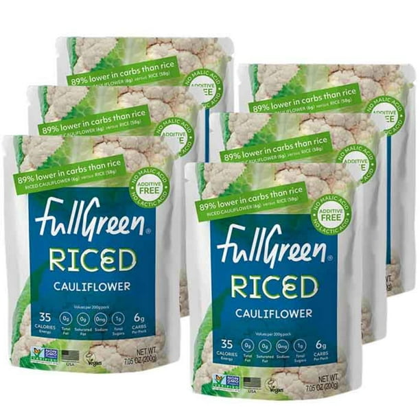 Riced Cauliflower | Pack of 6 - Walmart.com