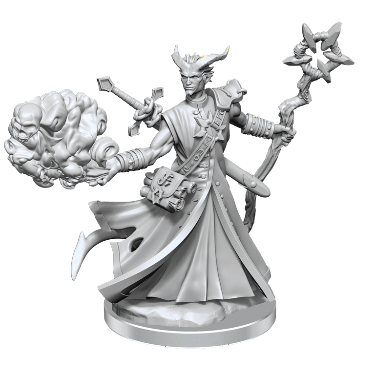 Tiefling Warlock Miniature
