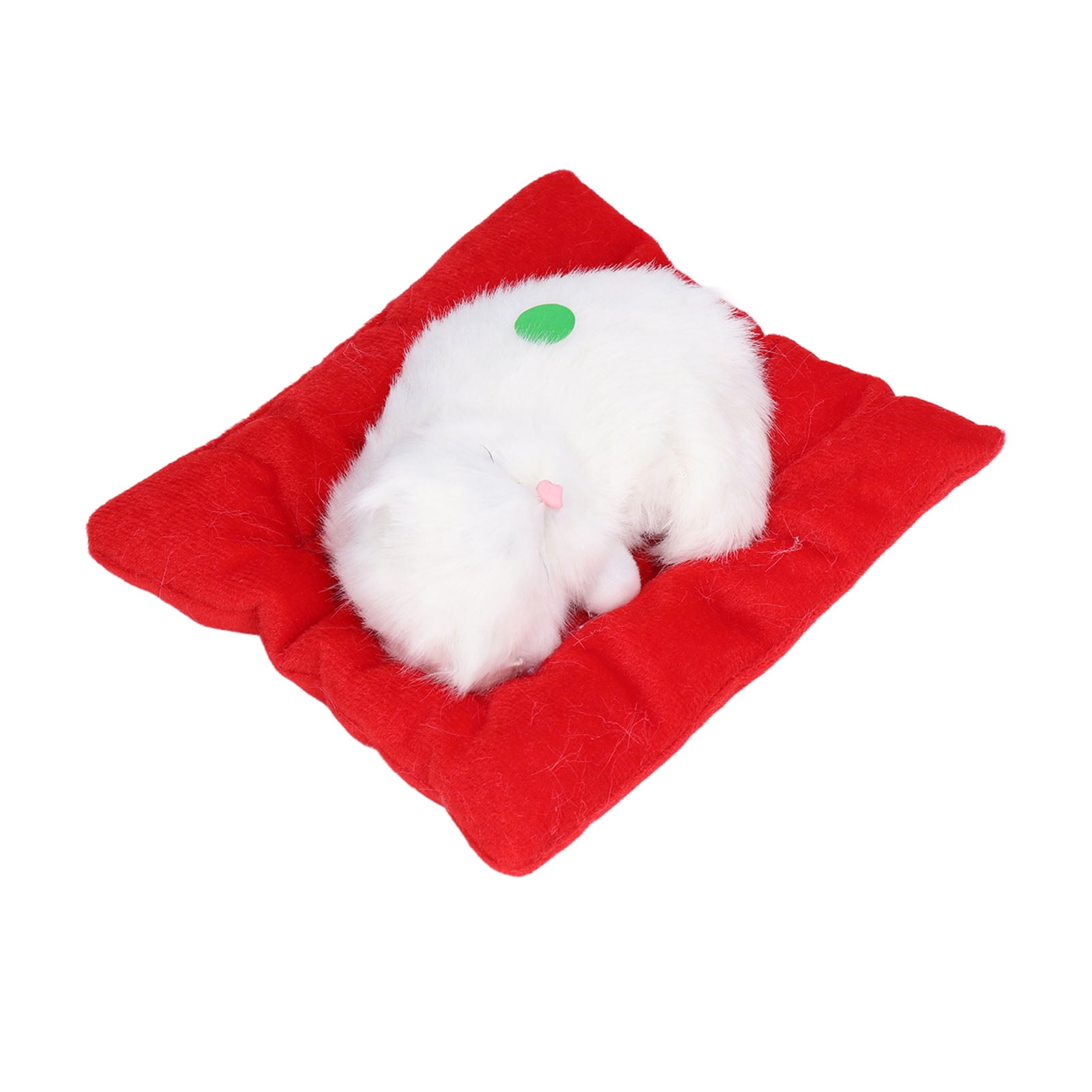 Gato ronroneante, gato falso durmiendo, juguete de peluche, gato ...